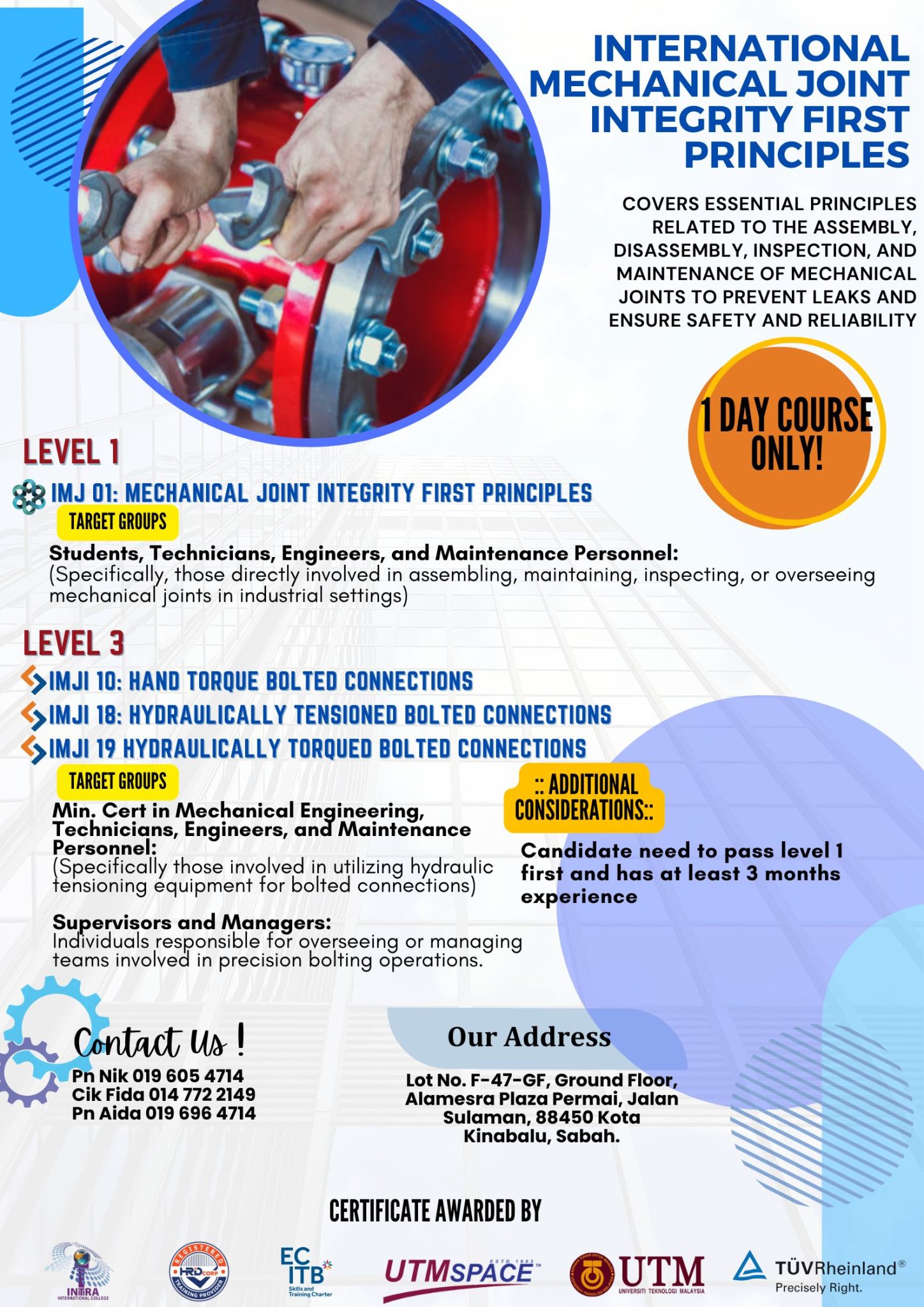 Mechanical Joint Integrity First Principles – Intra International College